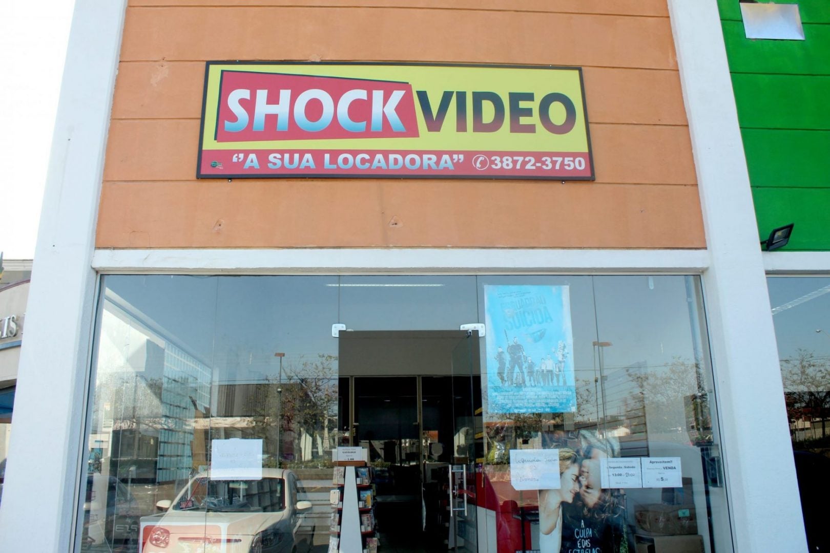 Locadora Shock Vídeo encerra funcionamento - TV Jaguari