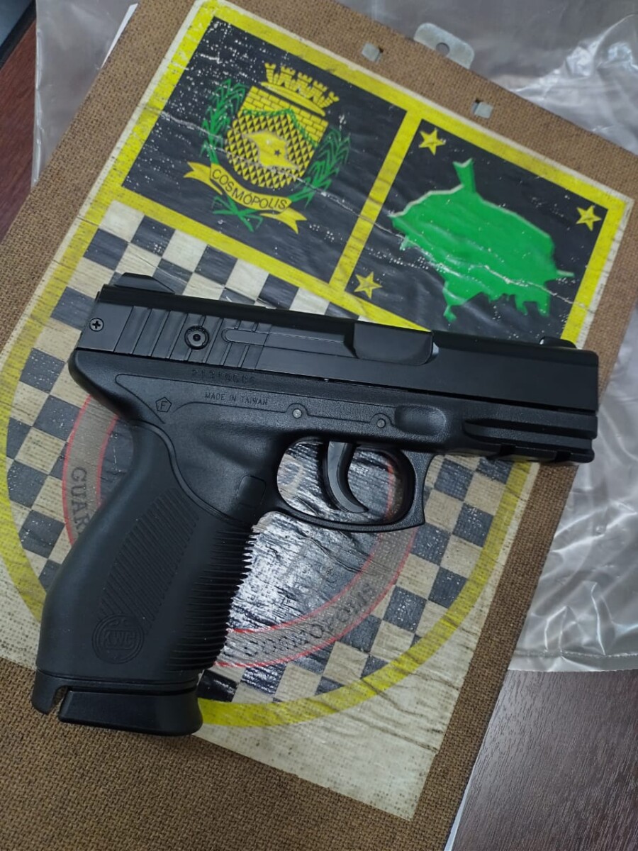 Dupla é detida por fazer ameaça com simulacro - TV Jaguari