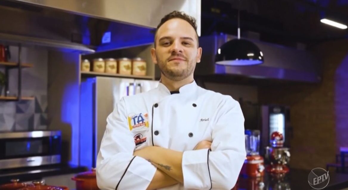Cosmopolense Ariel é campeão de programa culinário na EPTV - TV Jaguari