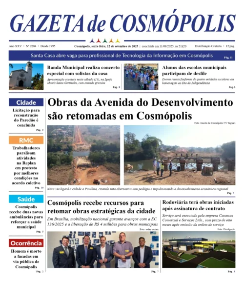 Cosmópolis - TV Jaguari