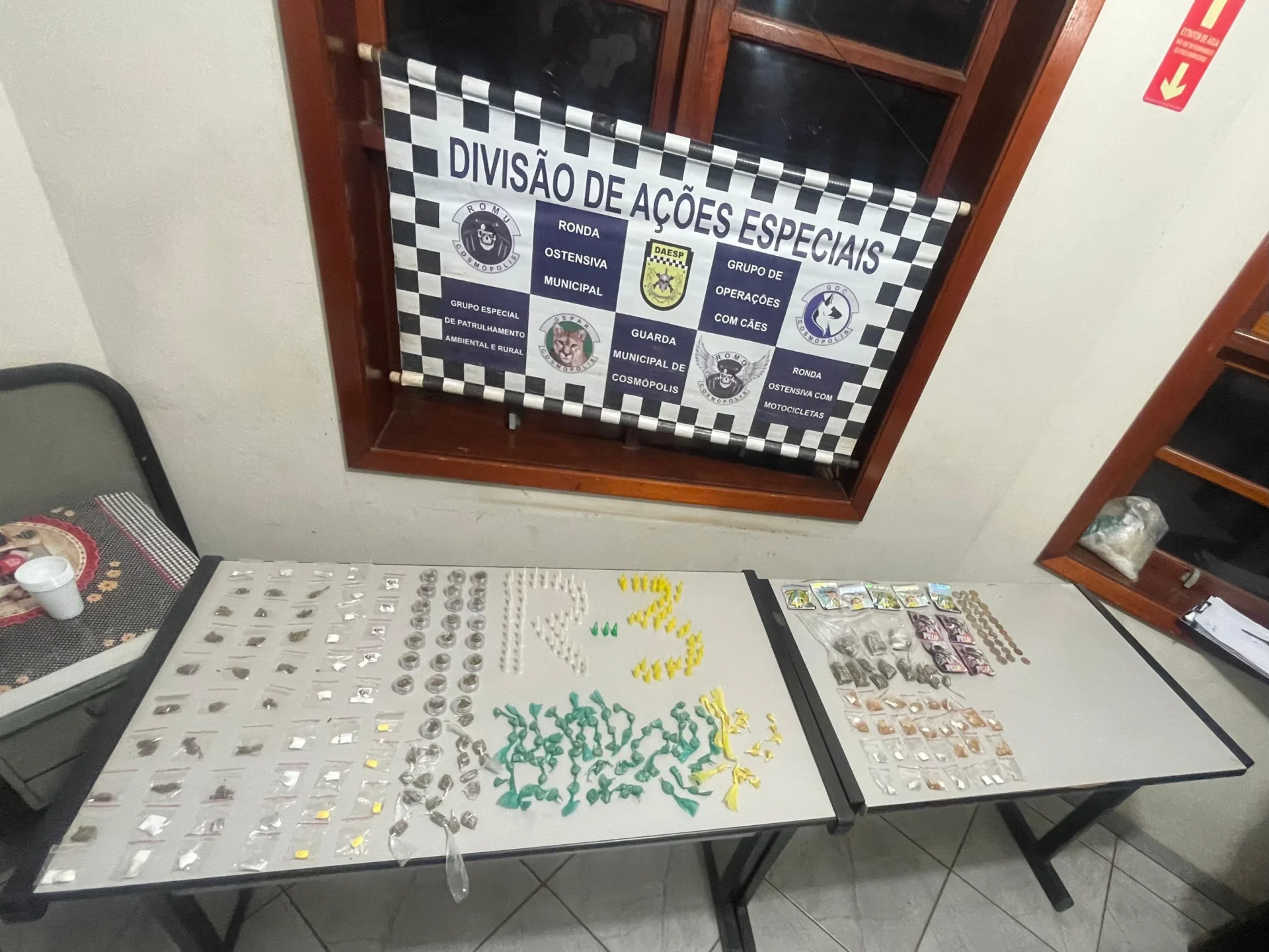 Guarda Municipal apreende drogas durante patrulhamento em Cosmópolis ...